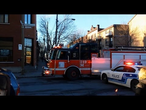 MONTREAL FIRE DEPARTMENT,SPVM,STM & Urgences-Santé - December 2016-Fire ...