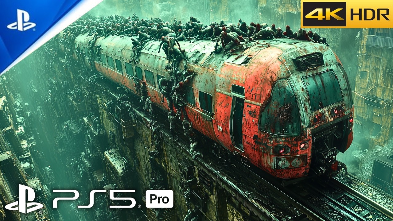 WORLD WAR Z Zombie Game (PS5) LOOKS SCARY Realistic ULTRA Graphics (4K ...