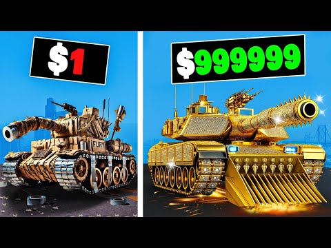 $1 to $1,000,000,000 TANK in GTA 5!