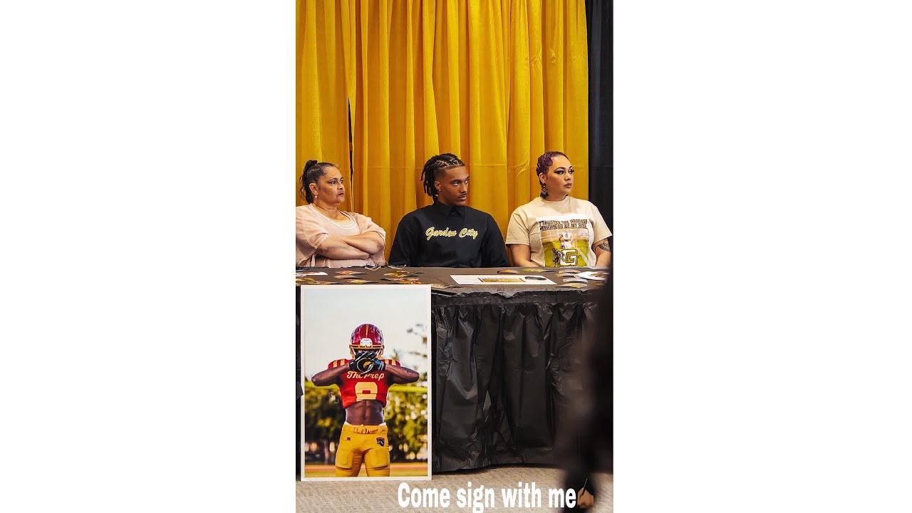 Come sign with me to the university of ….. - YouTube