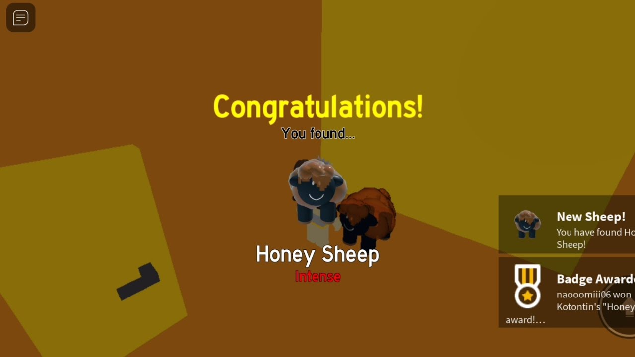 Honey Sheep | Find the Sheep's | Roblox - YouTube