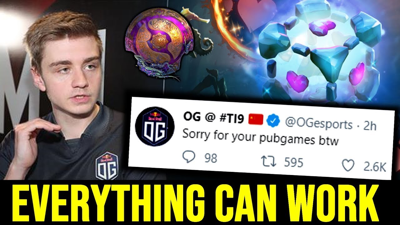 Everything can work - OG.Ana IO Carry 2 Games in a Row in TI9 Dota 2 ...