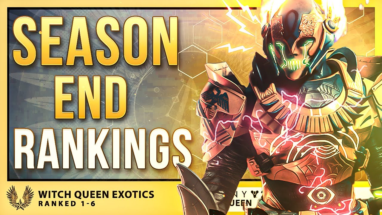 Destiny 2: FINAL Witch Queen Armor Exotic Rankings. What is #1? - YouTube