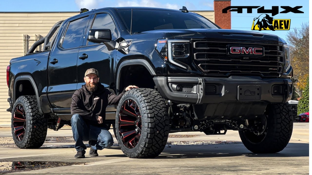 First of it’s Kind: 2025 GMC Sierra 1500 AT4X on a 7" McGaughys Lift ...