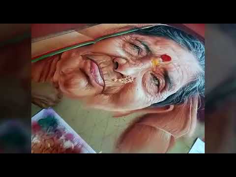 Rangoli Art by Pramod Arvi ' Aatmvishwas ' - YouTube