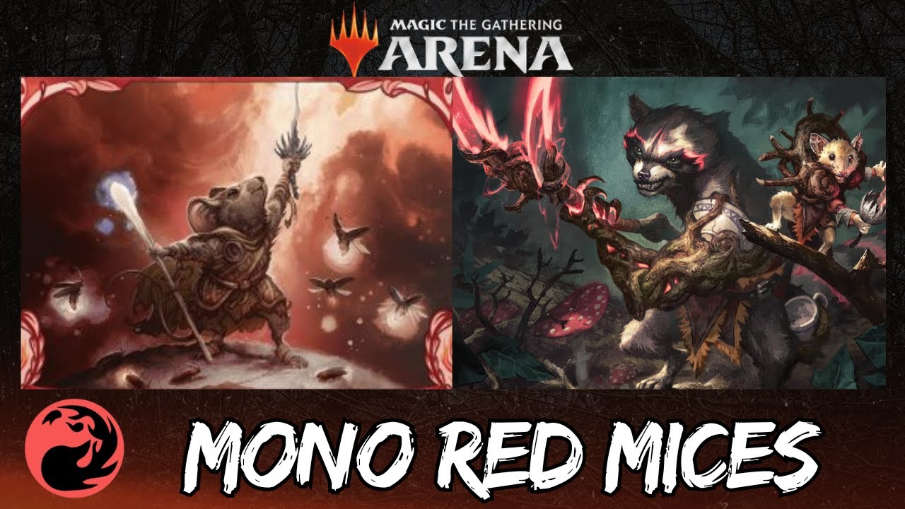 Mono Red Mices Aggro - MTG Arena - Bloomburrow Standart - YouTube
