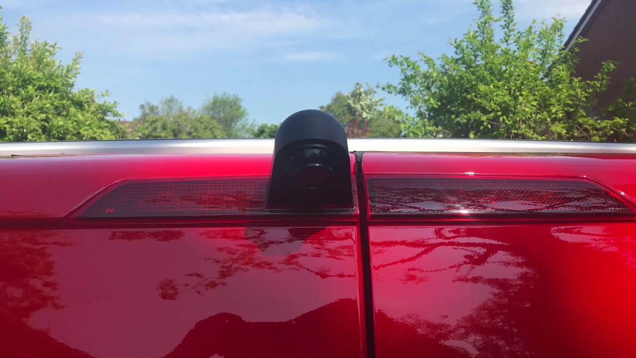 Ford Transit Custom Camera CCTV Security installation - YouTube