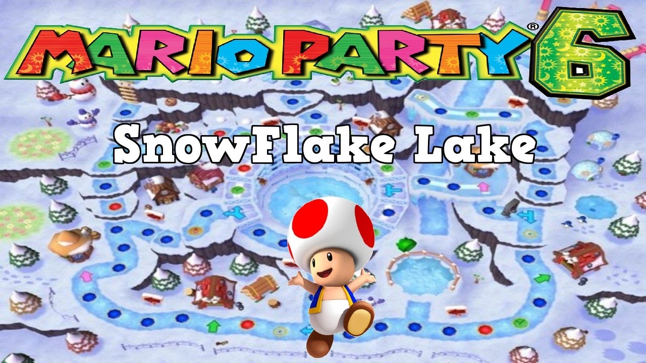 Mario Party 6 - Snowflake Lake - w/ Friends - YouTube