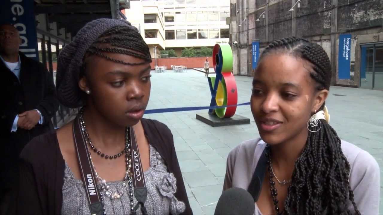 Wembley To Soweto South African Students Interview - YouTube