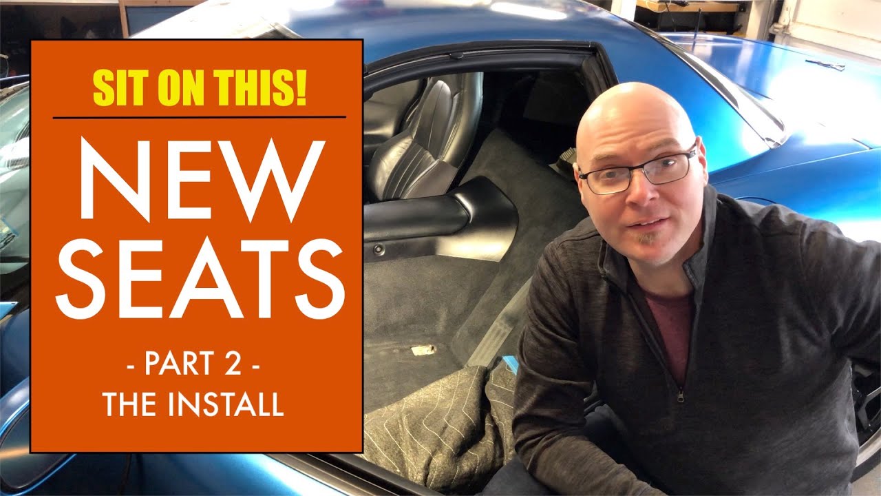 NEW CORBEAU EVO X SEATS INSTALLED IN THE C5 CORVETTE! (PART 2) - YouTube