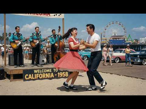 Welcome to California (1958) - The Golden State Journey | 1950s Americana Rockabilly