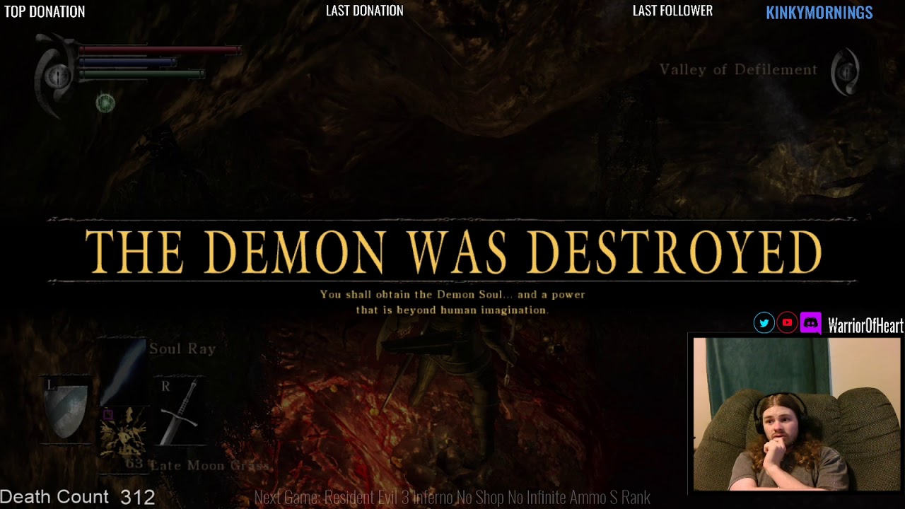 Highlight: Demon's Souls low level. Come chat and hang out. ^_^ 5 Part ...