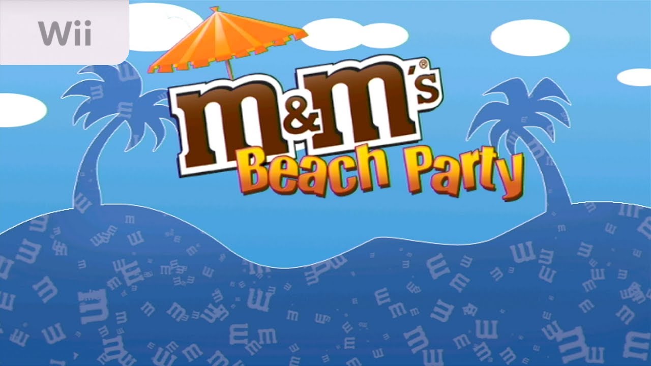 M&M's Beach Party (Nintendo Wii Gameplay) - YouTube