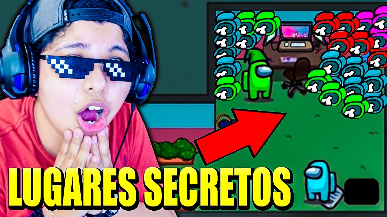 ENTRAMOS A LUGARES SECRETOS Y MALDITOS DE AMONG US 😱 | Parte 3 ...