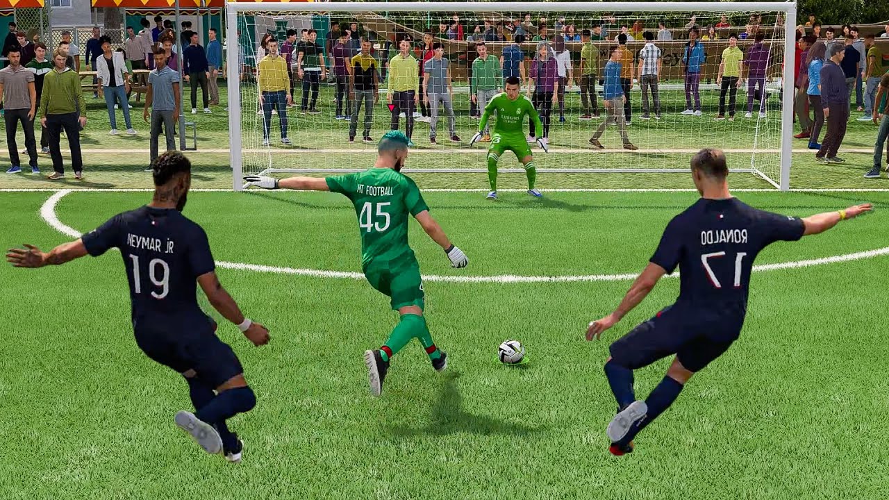 FC 24 VOLTA - MESSI, RONALDO, MBAPPE, NEYMAR, MT FOOTBALL | PSG VS Real ...