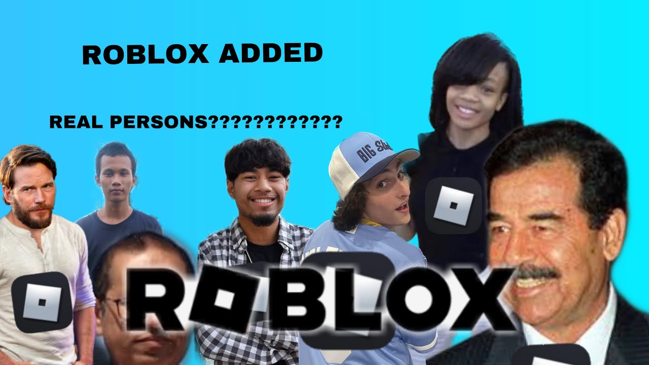 ROBLOX ADDED PERSONS FOR AVATARS????? - YouTube