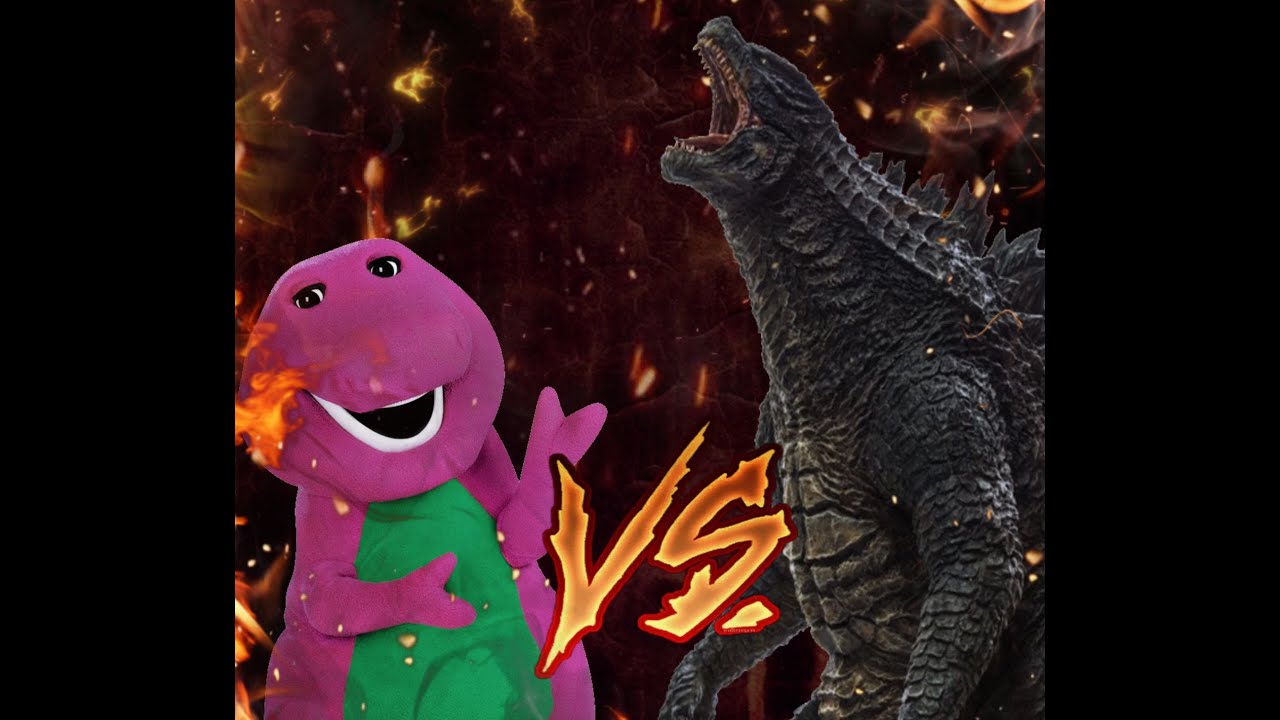 Godzilla Vs Barney Rap Epicas Batallas De Rap Del Frikismo - YouTube