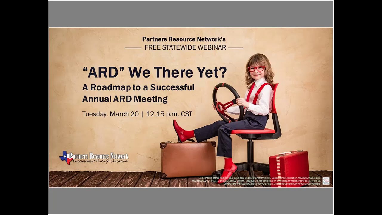 ARD We There Yet A Roadmap to a Successful Annual IEP Meeting - YouTube