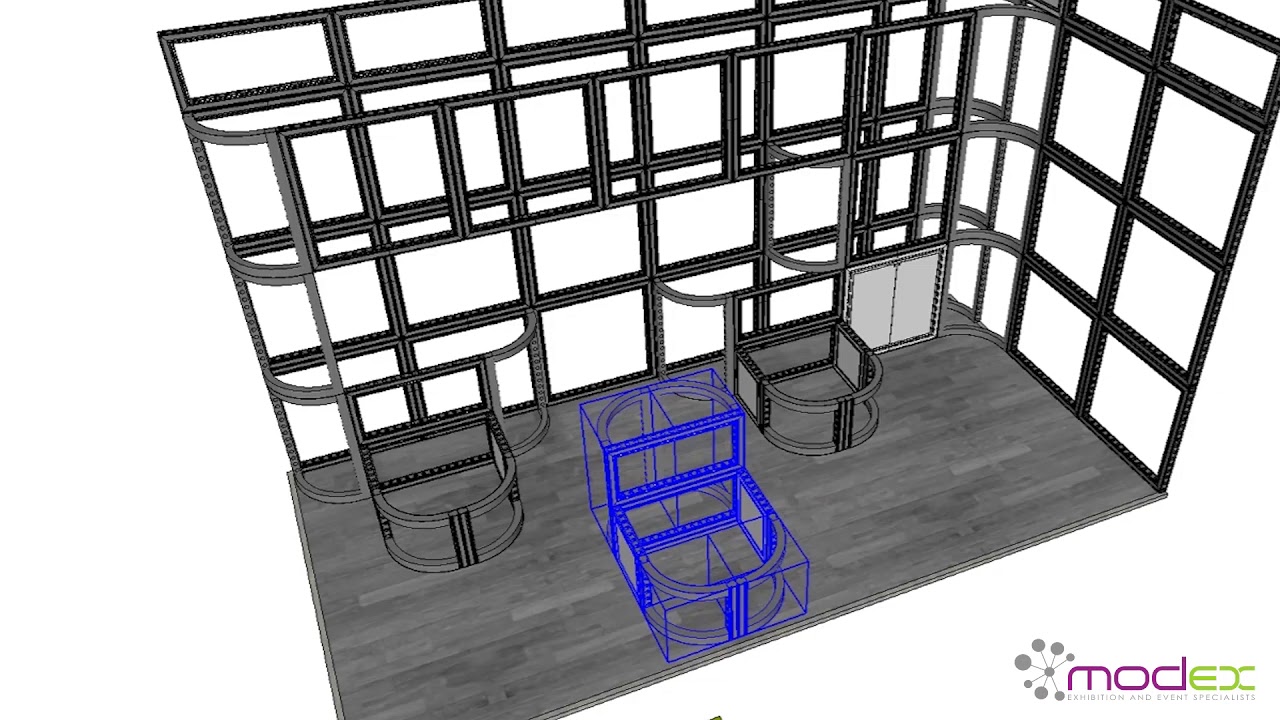 Virtual 3D Design to Installation | Modex Exhibitions - YouTube