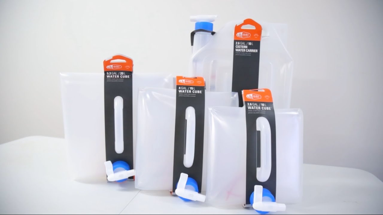 GSI Collapsible Water Container Review - YouTube