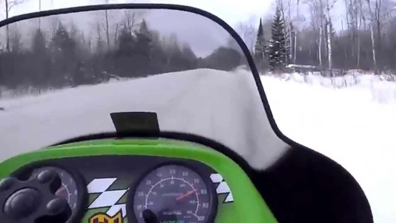 Arctic Cat zr 440 Sno Pro - YouTube