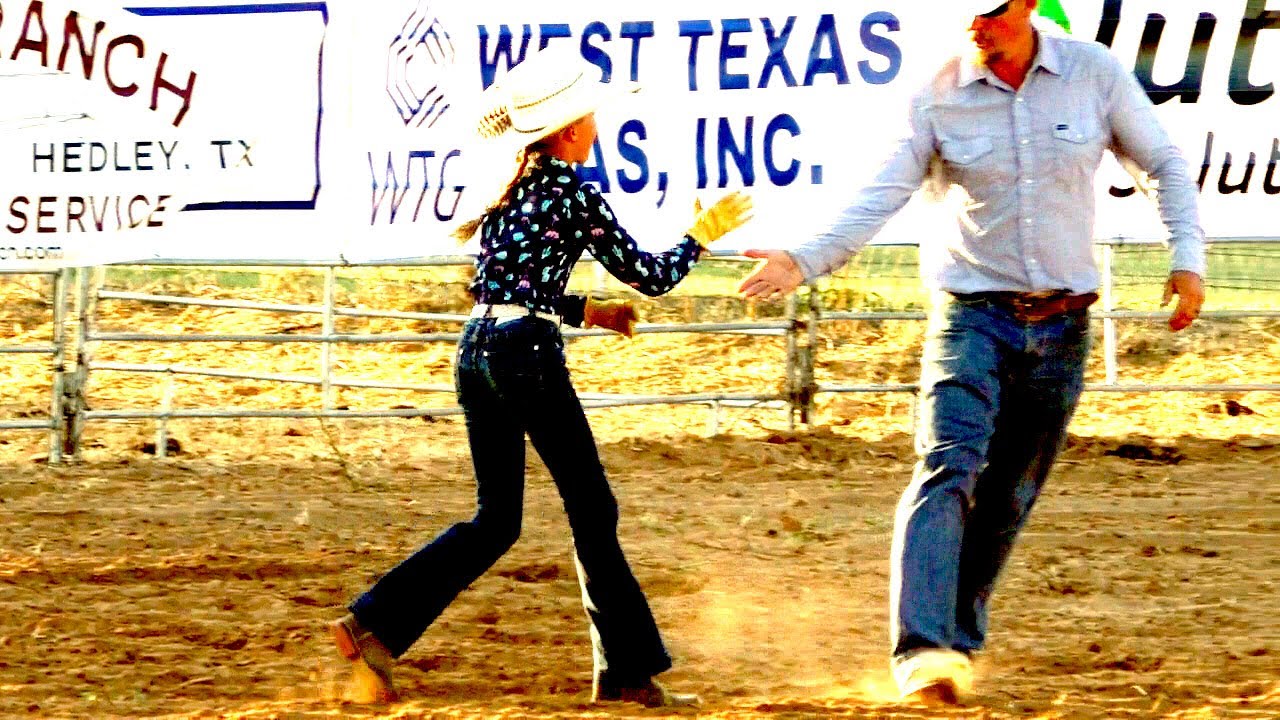Young Cowgirl Donkey Riding - 2019 Saint's Roost Jr. Ranch Rodeo - YouTube