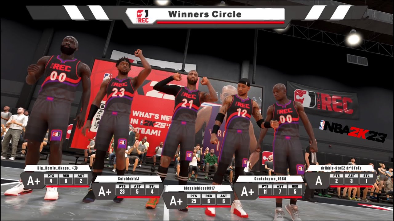 NBA 2K23 current gen: what winning with a decent team in rec looks like ...