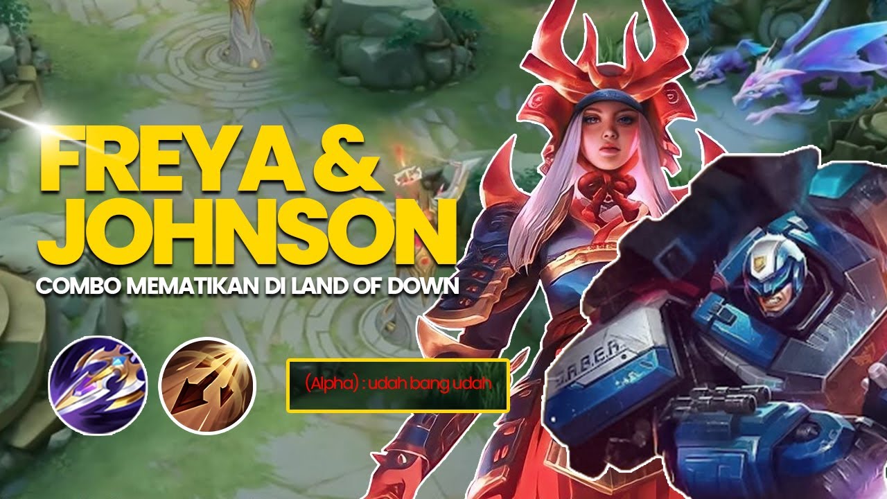 COMBO PALING MEMATIKAN DI LAND OF DOWN | FREYA + JOHNSON - YouTube
