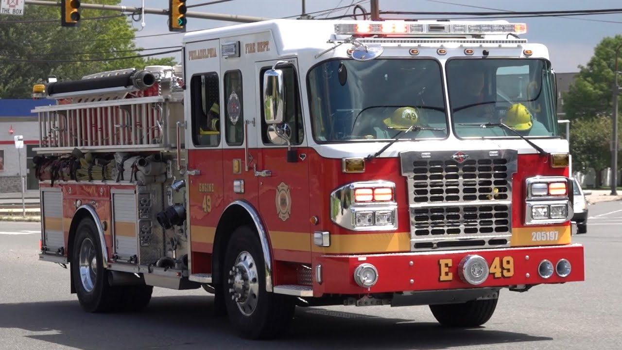 PFD Brand New Engine 49 Responding - YouTube