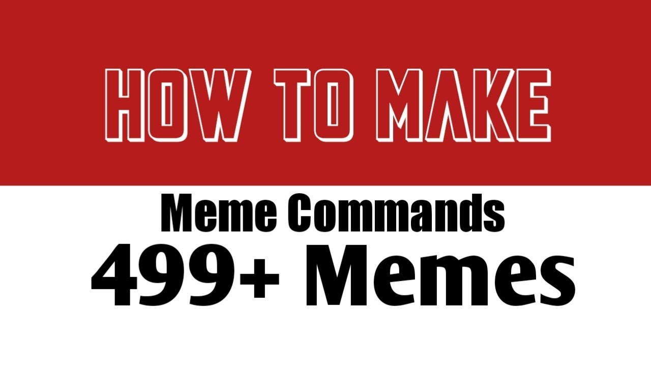 BDFD MEME COMMANDS | TUTORIAL | Indonesia BDFD 🇮🇩 - YouTube