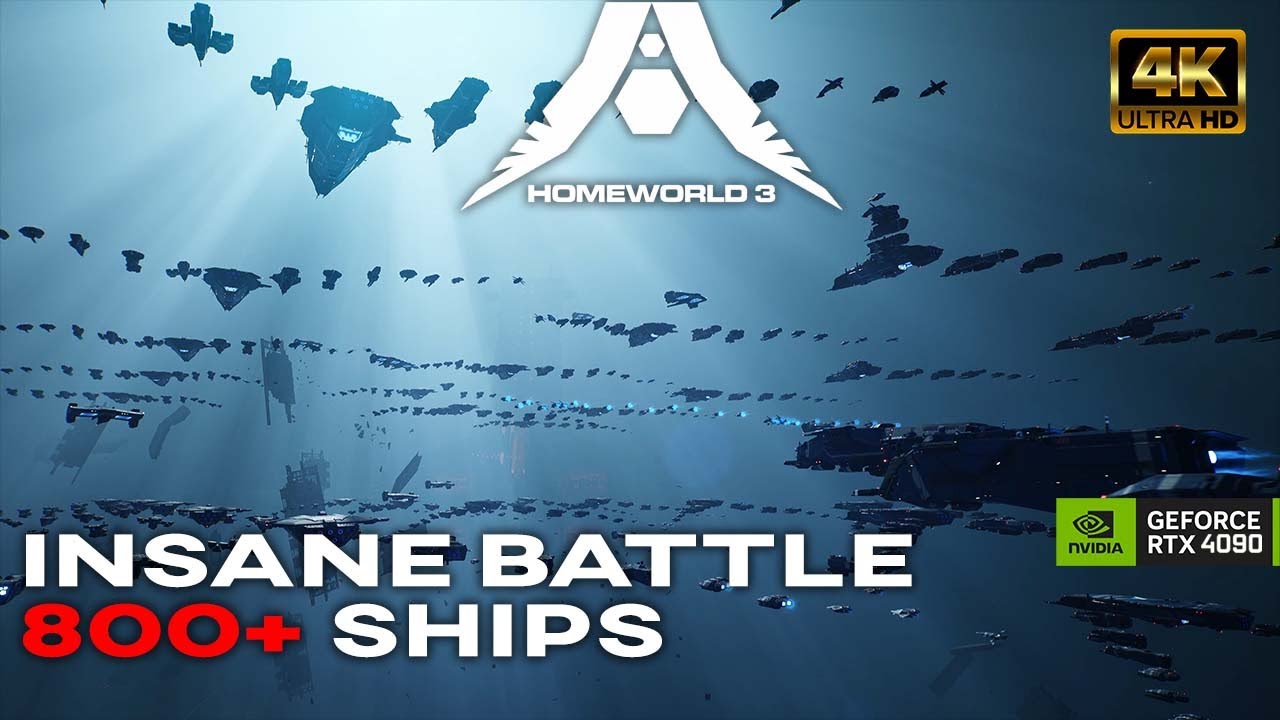 Insanely Massive Space Battles that Nearly Destroys my PC | Homeworld 3 ...