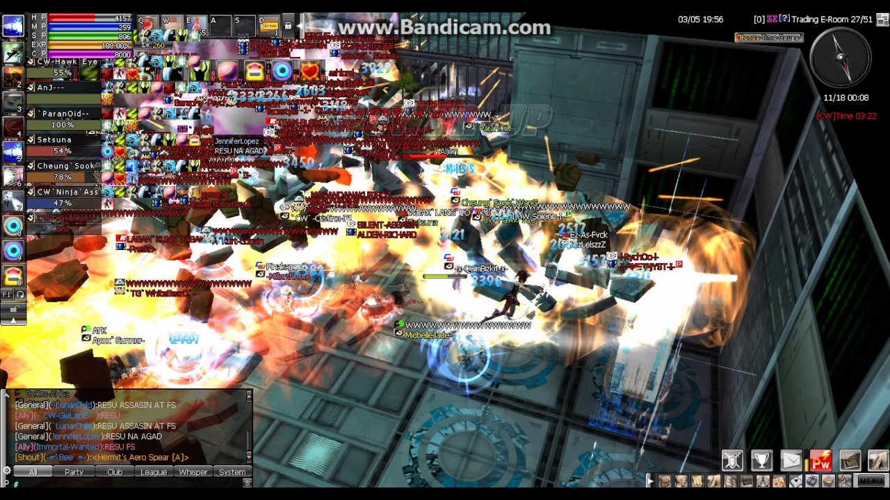 RAN APOCALYPSE CLUB WAR (TEAMBOYET) 03/05/17 - YouTube