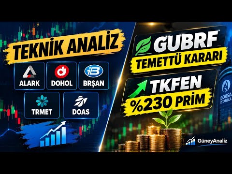 #Gubrf Temettü Kararı | #Tkfen %230 Prim