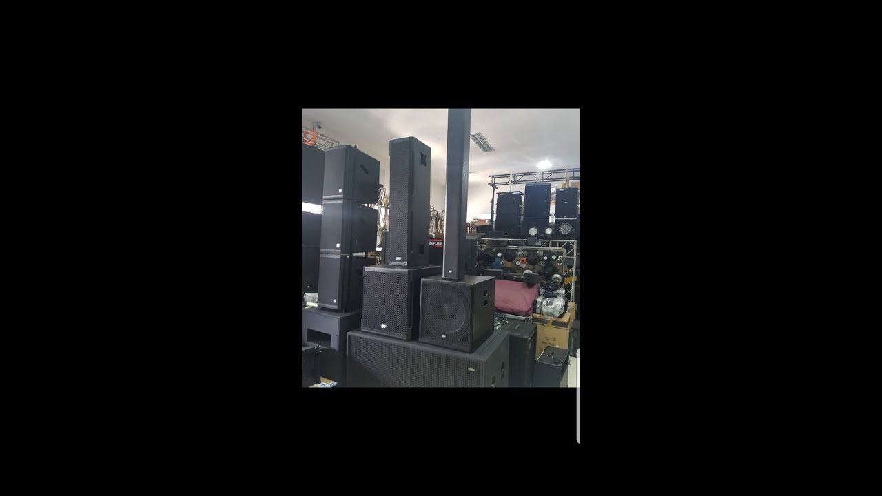 SPEAKER LINE COLOUMN ARRAY 2022 - YouTube