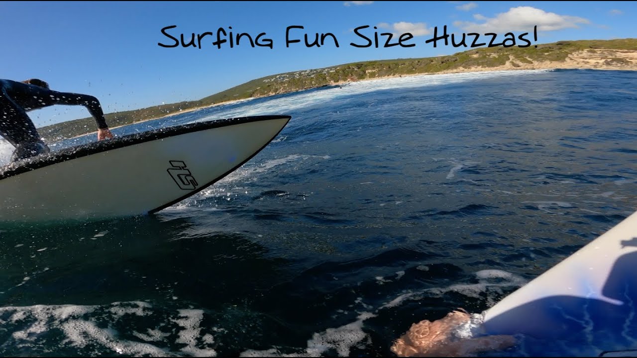 Surfing fun size Huzzas! - YouTube