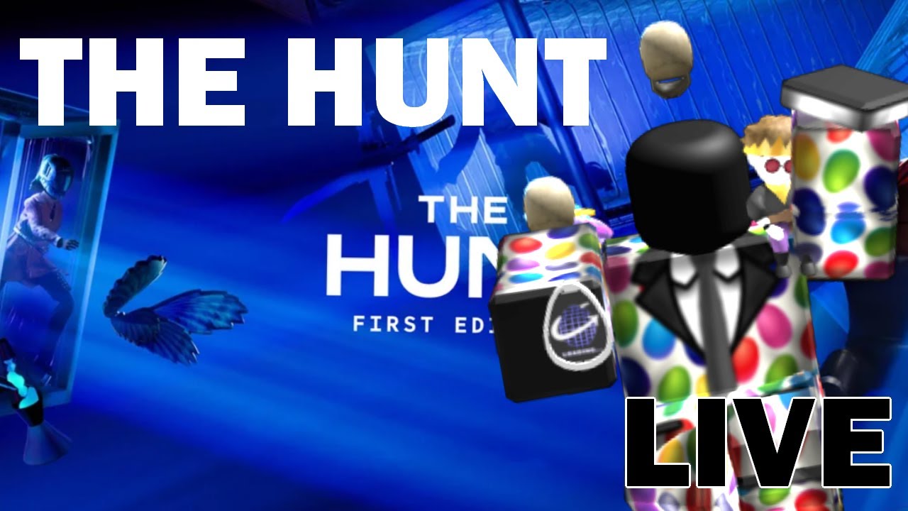 THE HUNT | First Edition | ROBLOX LIVE - YouTube