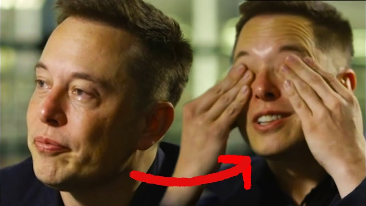 Elon Musk Crying Hard - YouTube