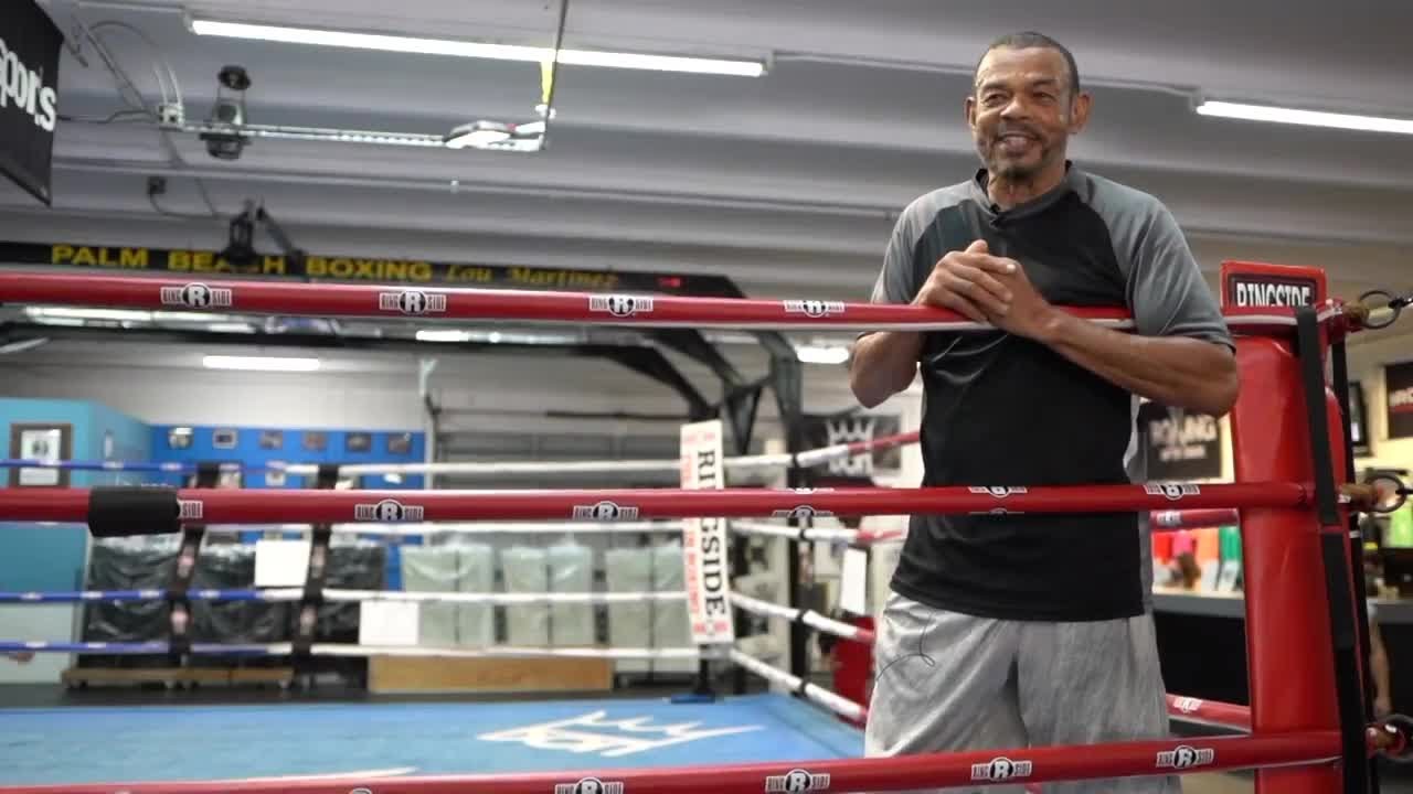 West Palm Beach boxing coach inspires new generation of fighters - YouTube