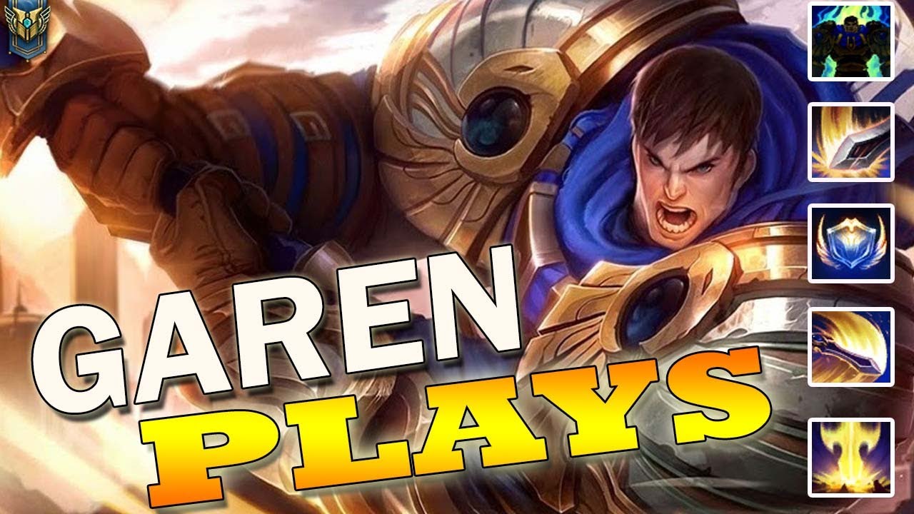 Las MEJORES Jugadas con GAREN | GAREN Montage - Best GAREN Plays ...