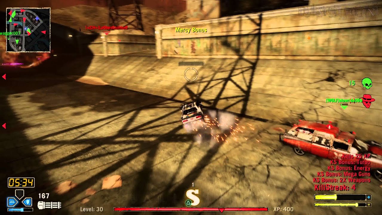 [Twisted Metal / PS3] Team Deathmatch: Roadkill in Trench Warfare ...