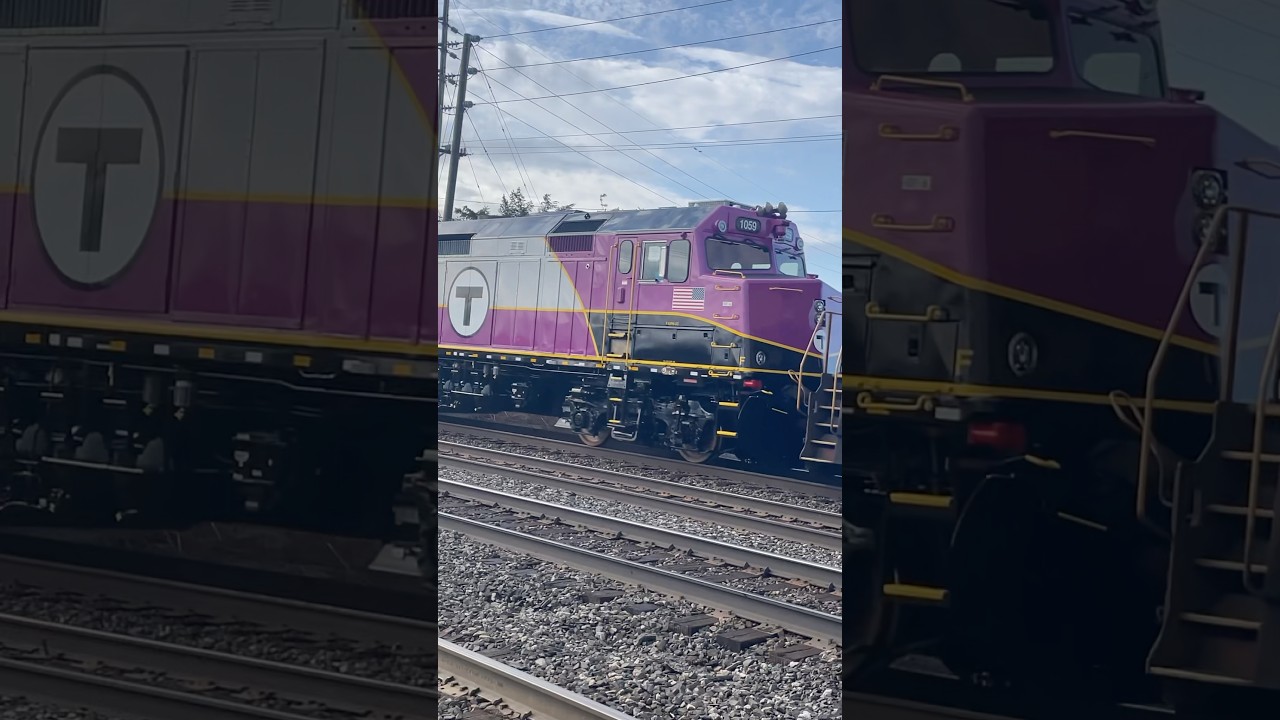 CSX 4585 SD70AC Leads CSX M560 With MBTX 1059 F40PH-2C Trailing 3rd At ...