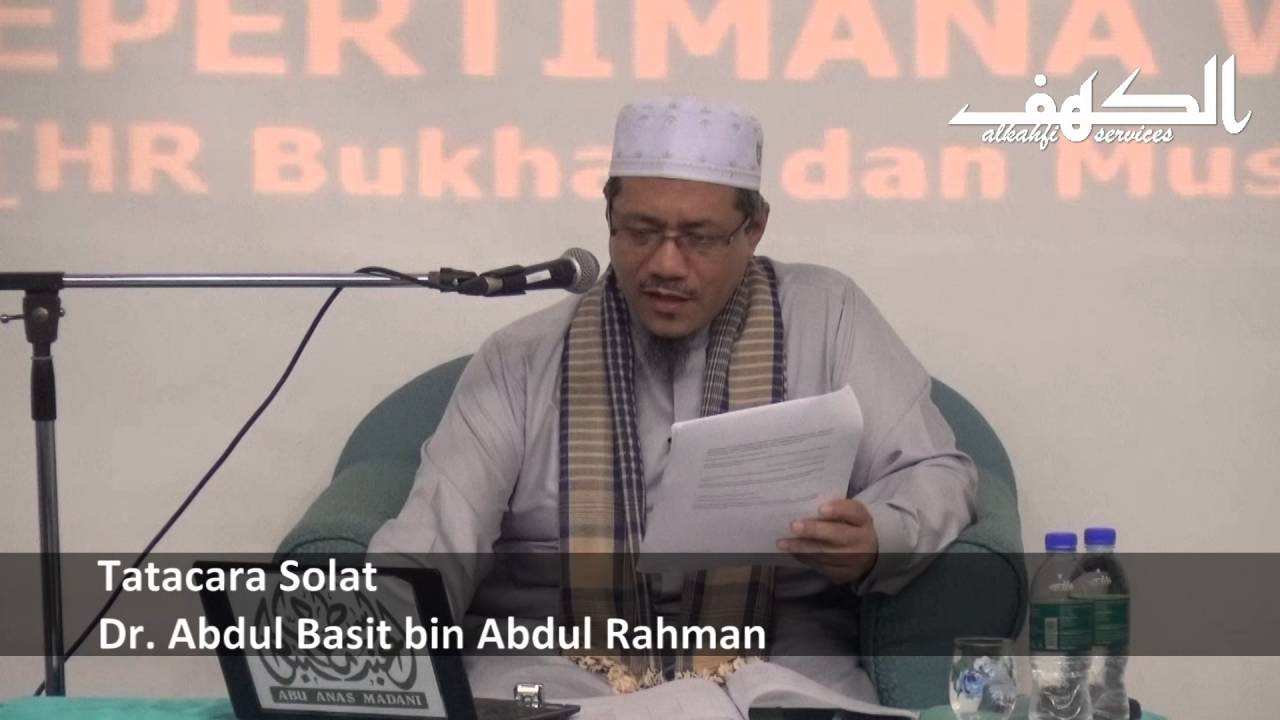 Tatacara Solat Dr Abdul Basit - YouTube