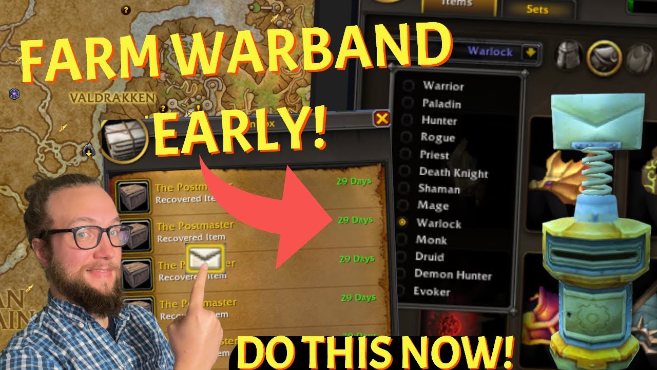 FARM EARLY! Warband Transmog Farm you can start NOW using the ...