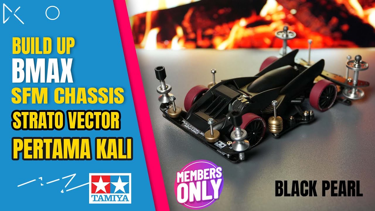 SFM CHASSIS BMAX / SIDE DAMPER BUILD UP UNCUT || 【ミニ四駆】TAMIYA MINI 4WD - YouTube