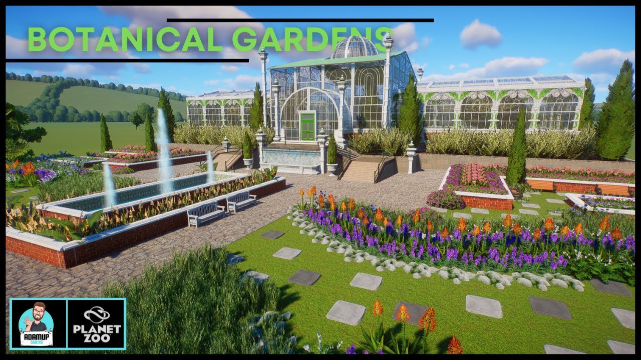 Zoo Architecture And Landscaping Planetzoo Sky Gardens Planet Zoo