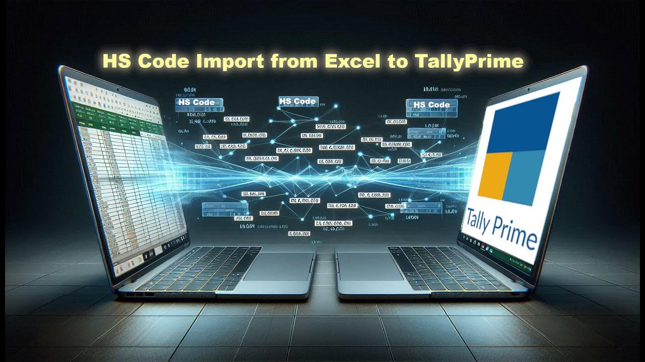 Tallyprime Hs Code Import From Excel To Tally Youtube