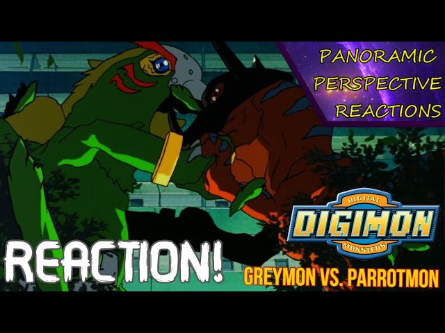 Parrotmon Vs Greymon