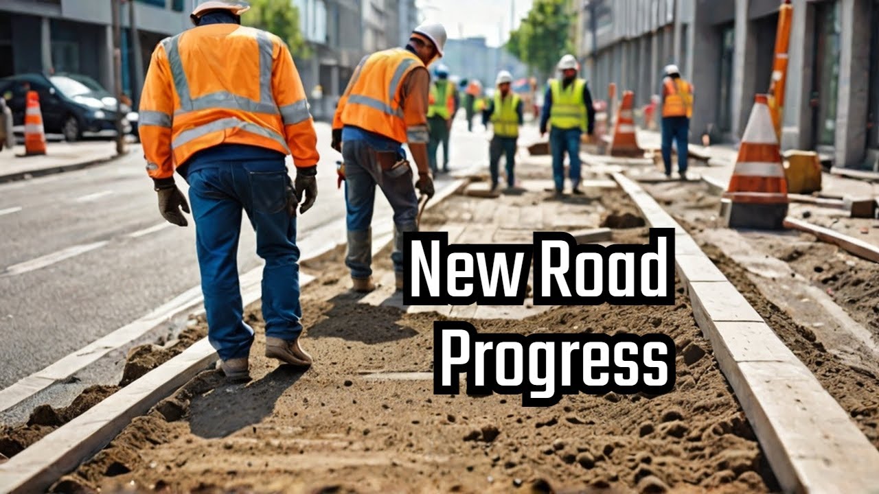 New Road Footpath Construction Latest Update || Balen Action Change in ...