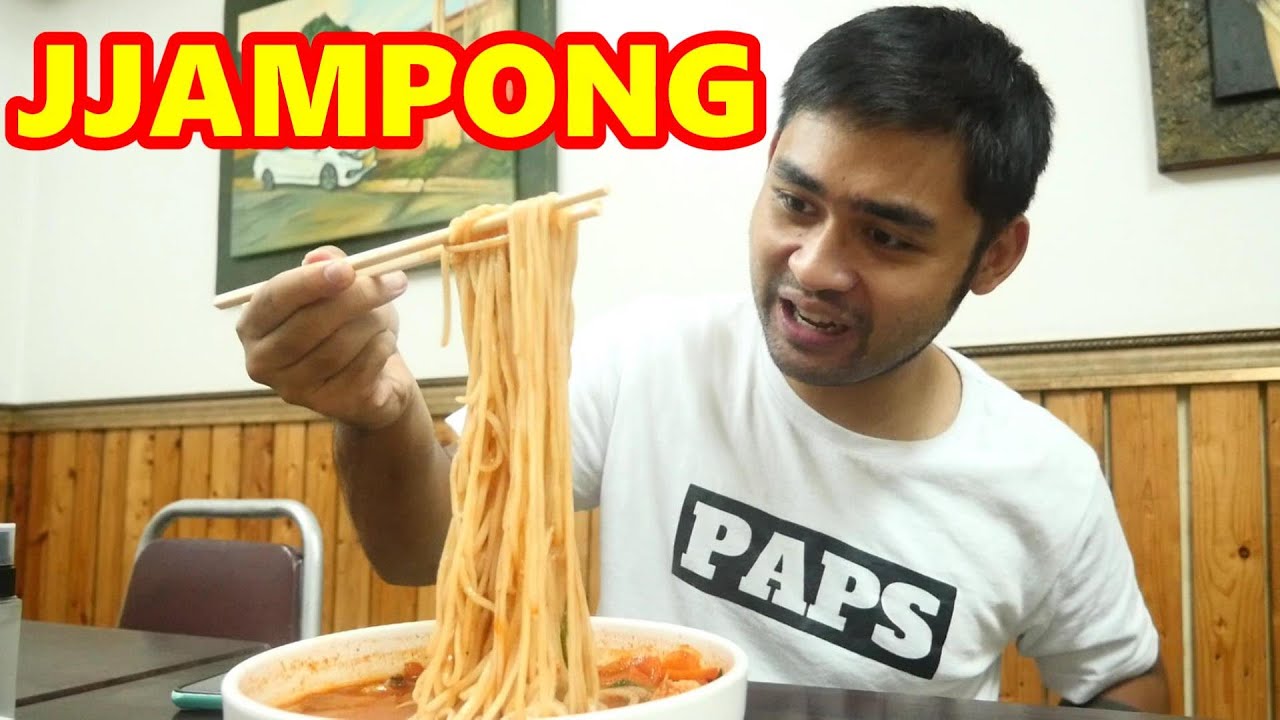 BEST KOREAN JJAMPONG NOODLES in QUEZON CITY! - YouTube