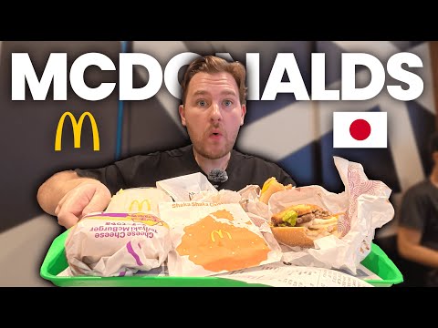 MCDONALDS JAPAN Was Unexpected 🇯🇵 (Special Menu Items)